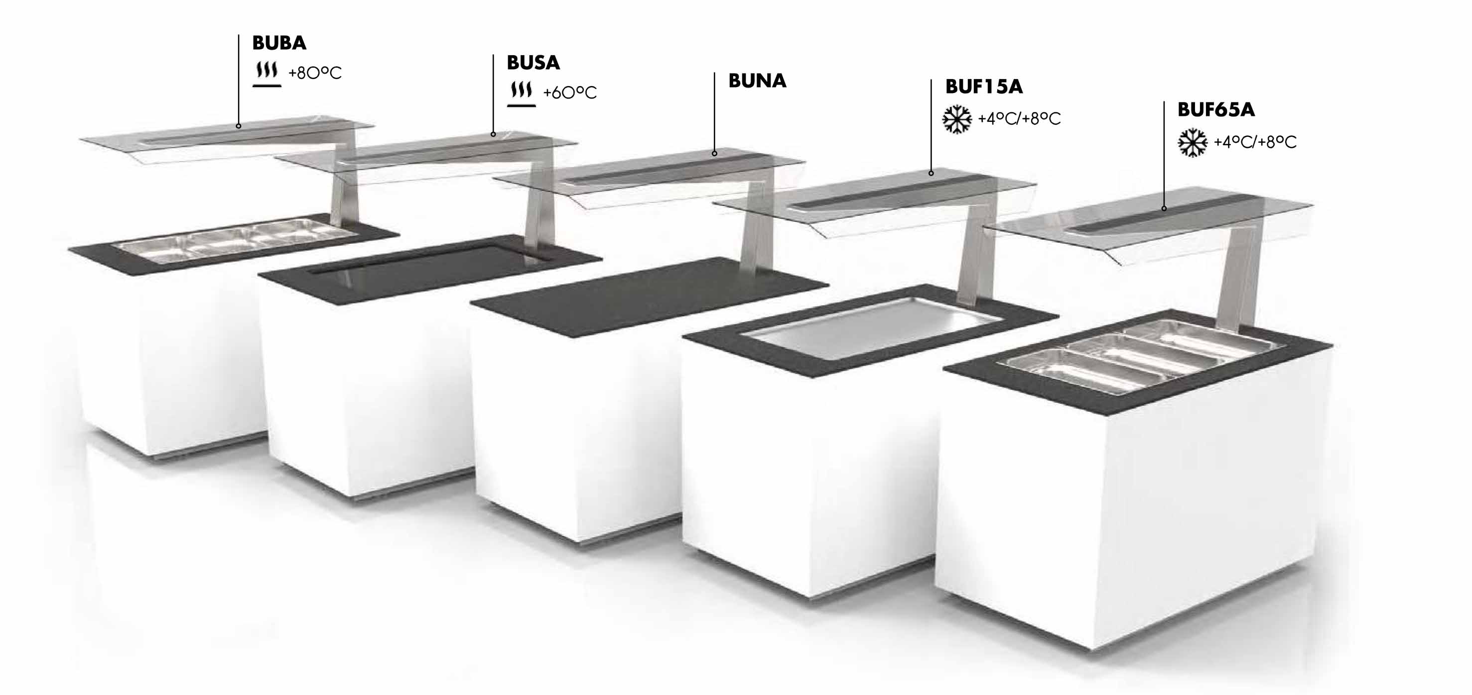 Bufets para hostelería preciosos